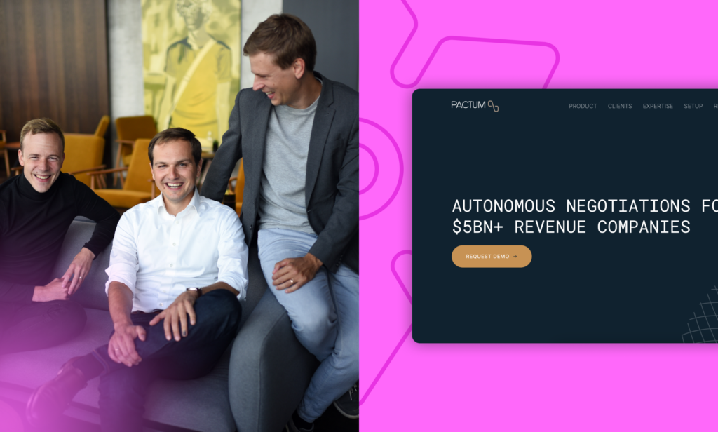 Why we invested in Pactum: Automating enterprise negotiation